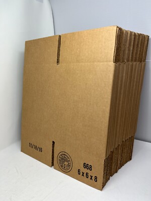 6x6x8 STRONG SHIPPING BOXES 32 ECT 24 Pack 6 x 6 x 8 668 | eBay