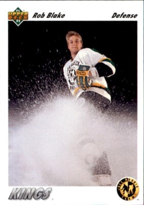 Rob Blake 1991-92 Upper Deck All Rookie Team Card #43 | eBay