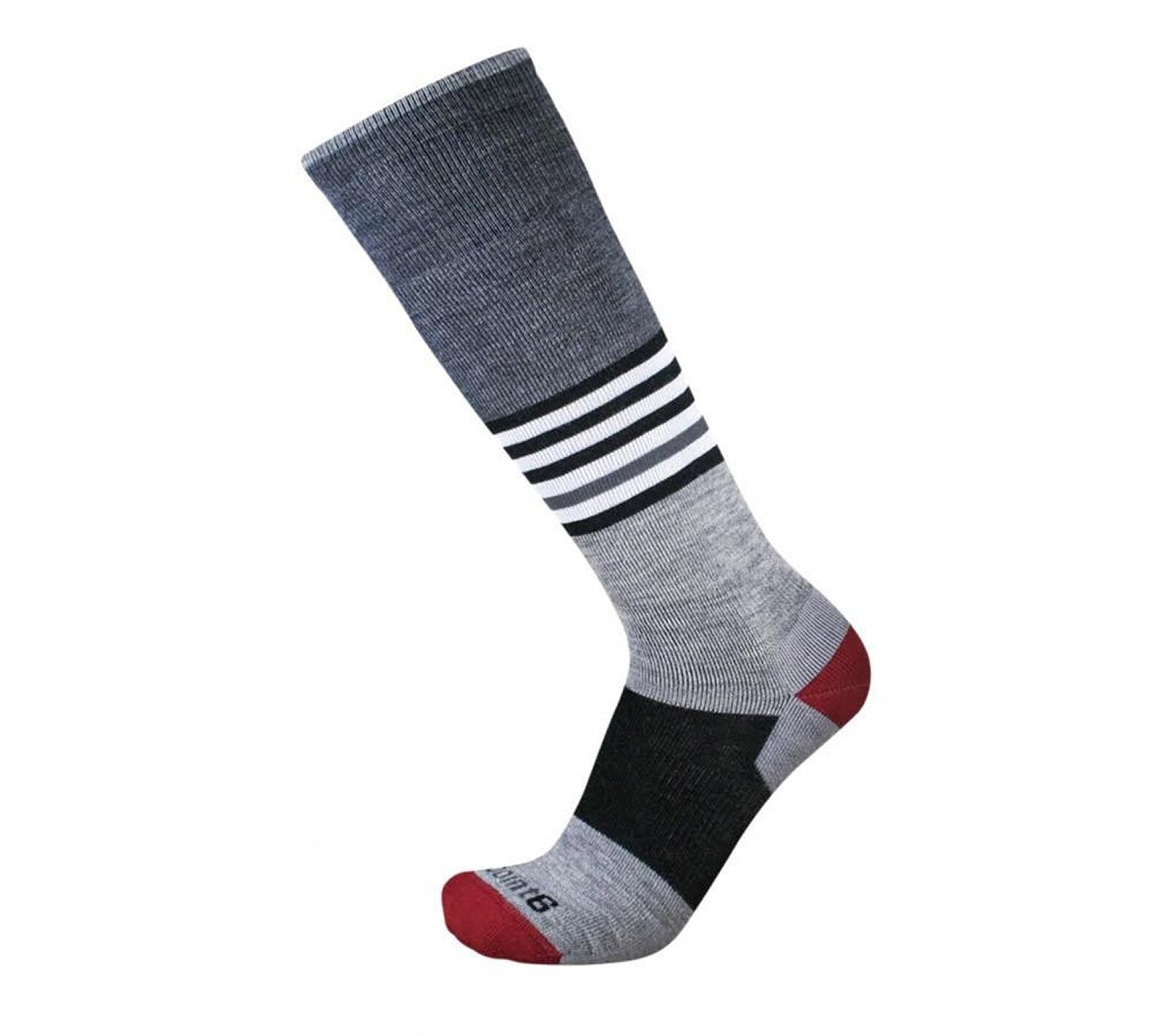 Point 6 Wild Child Over The Calf Crew Sock Stone Size Large | eBay