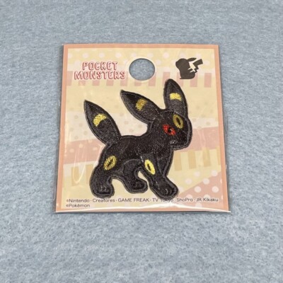 Pokemon Umbreon Iron On Patch Sticker Japanese Pokemon Center Official US Seller | eBay