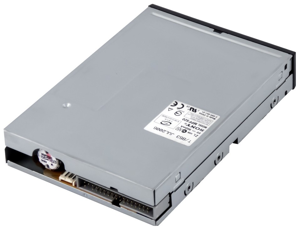 Sony 1.44MB Floppy Drive Internal Computer Disk Drive Black | eBay