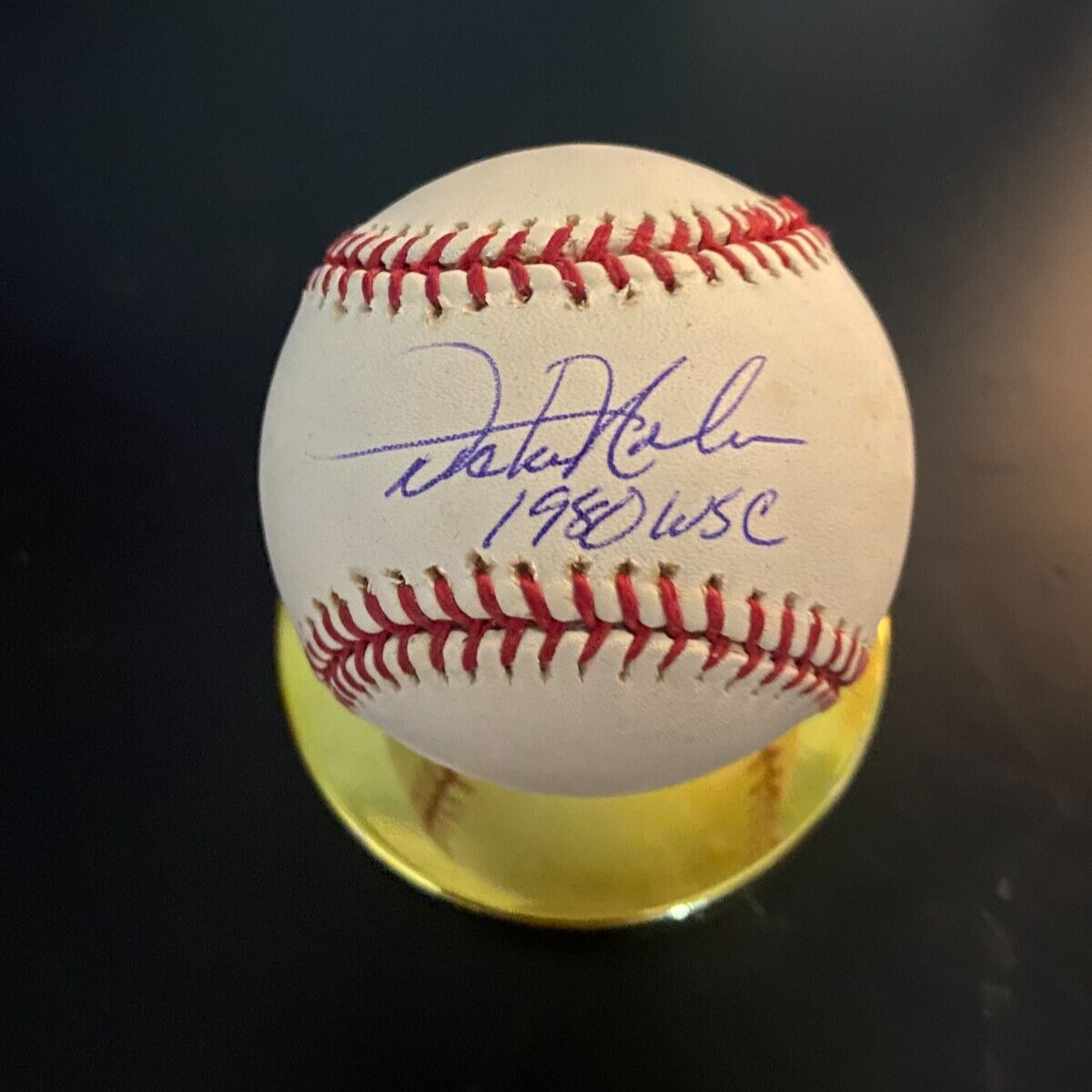 PHILADELPHIA PHILLIES DIKIE NOLES SIGNED 1980 WSC BASEBALL | eBay
