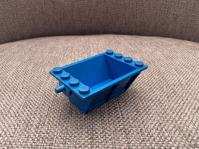 Benne LEGO vintage train Blue tipper bucket ref 818 / Set 686 435 612 ...