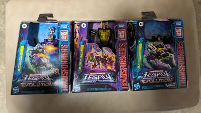 Transformers Legacy Evolution Deluxe Insecticons Bombshell Shrapnel ...