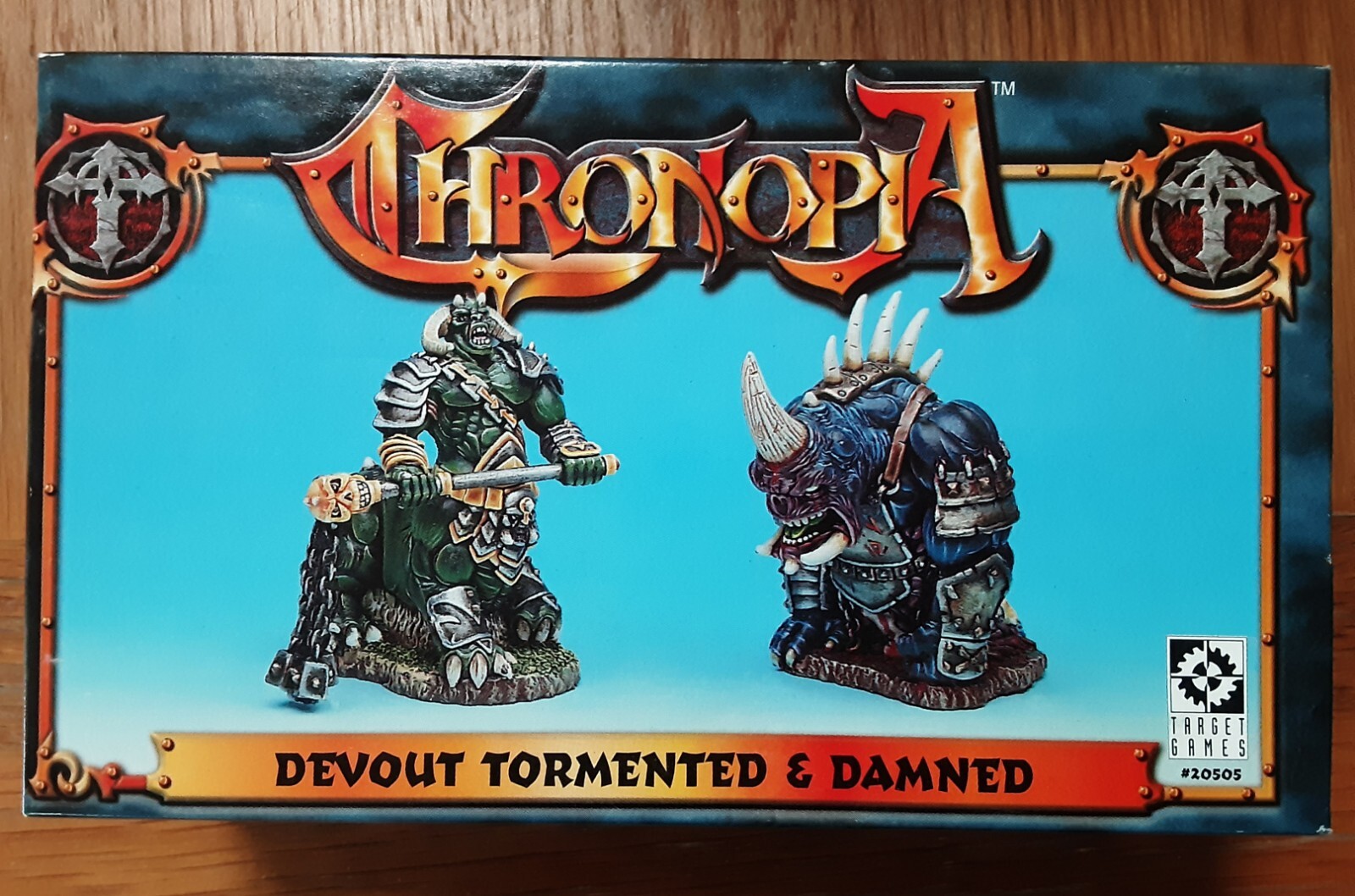 Chronopia, Devout Tormented & Damned Miniatures, Target Games No. 20505 ...