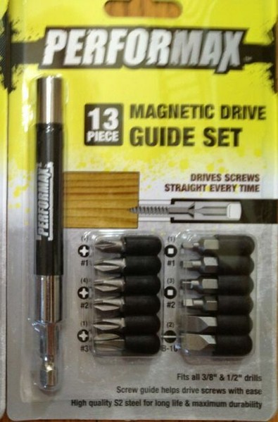 13-piece PERFORMAX Magnetic Drive Guide Set 236-5476 for sale online | eBay