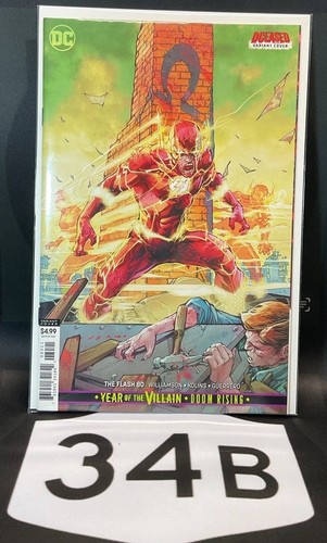 Flash #80 NM Variant Cover Year of the Villain Doom Rising 2019 DC ...
