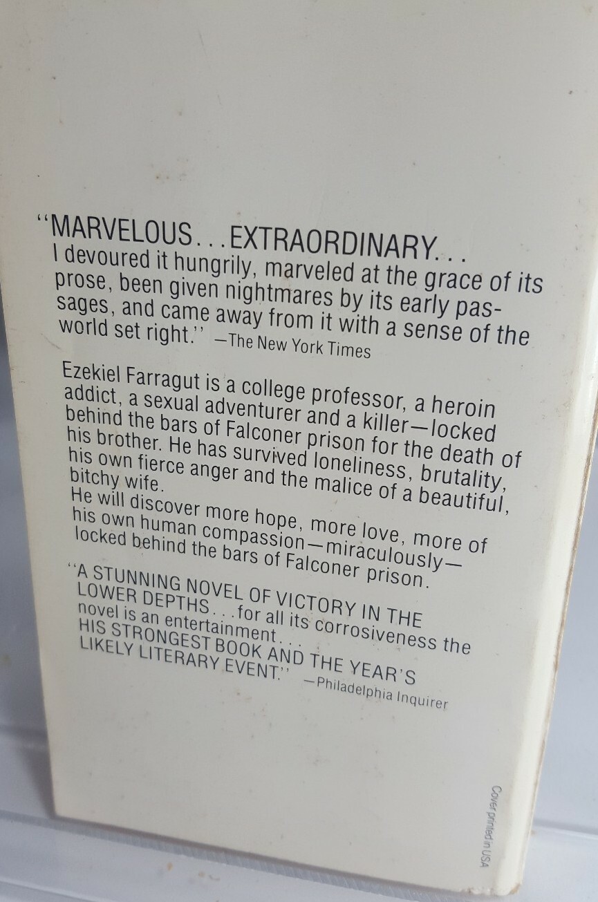 Vintage 1977 Edition FALCONER by JOHN CHEEVER Ballantine Paperback ...