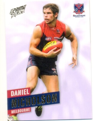 2013 Select AFL Prime Common card 129 - Melbourne - Daniel Nicholson | eBay