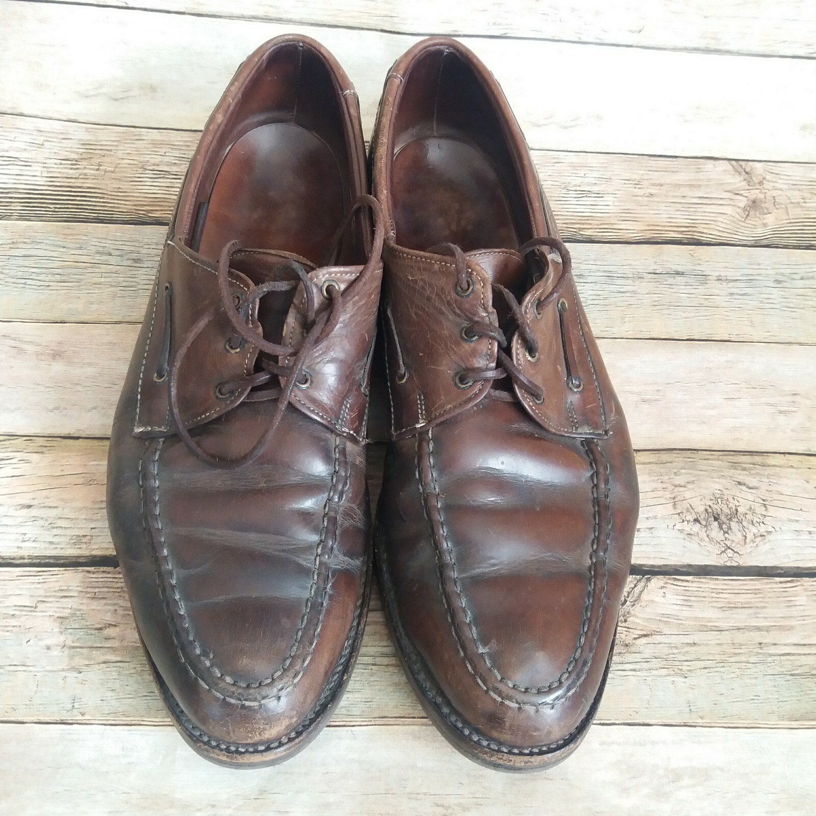 Allen Edmonds Vibram Soles Men Oxford Shoes Size 11.5… - Gem