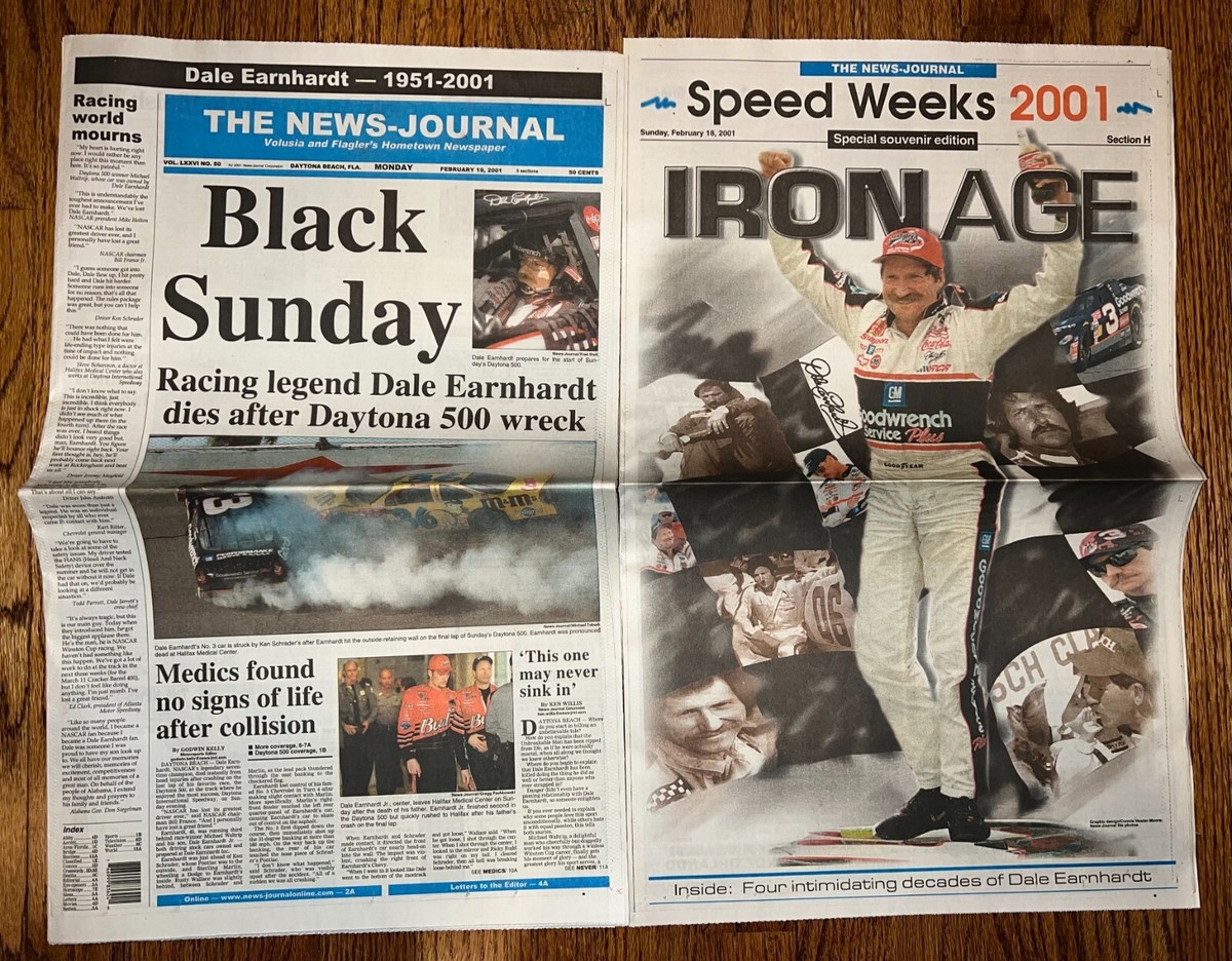 Nascar Dale Earnhardt Newspaper Dale Earnhardt Jr. Still Hates Car Of