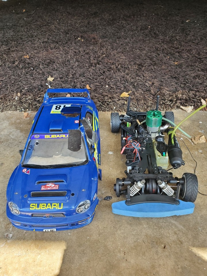 Cen CT5 RC Car Nitro CEN RACING (SELLING AS IS FOR PARTS OR REPAIR) 1/ ...