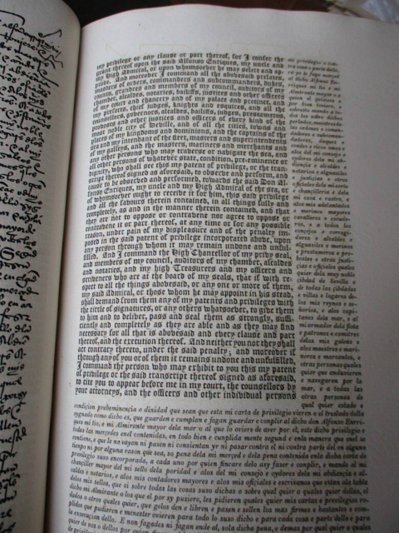 CHRISTOPHER COLUMBUS; His Book of Privileges,1502,Benjamin F.STEVENS ...