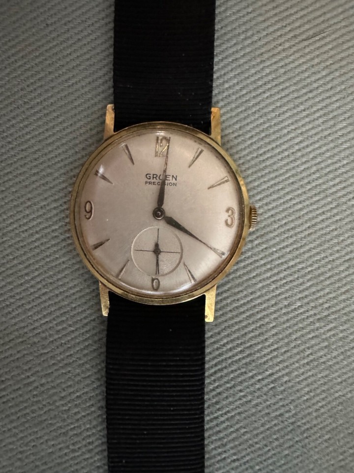 Gruen precision men’s watch. James Bond style. Sunburst dial | eBay