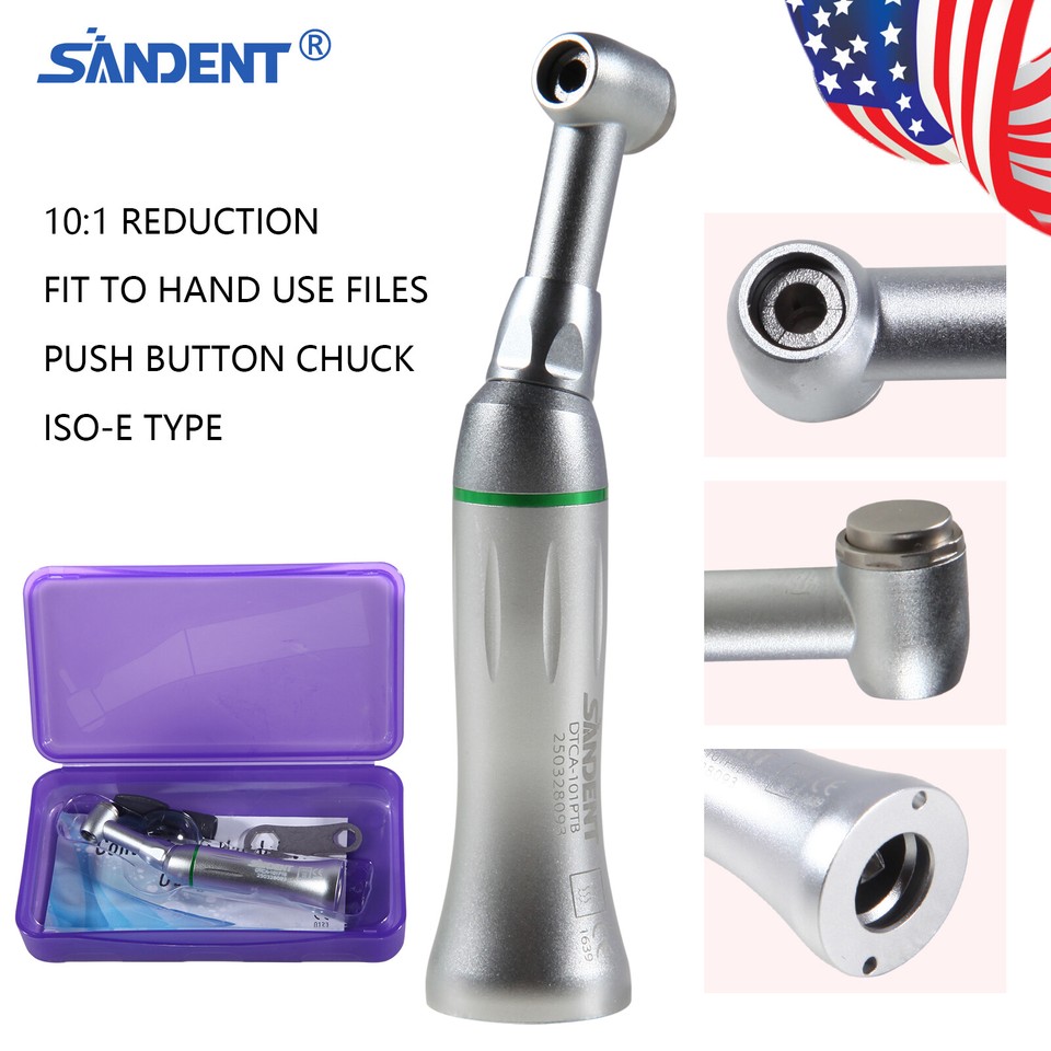 Dental 10:1 Endo Handpiece M4 Safety Reciprocating Contra Angle ...