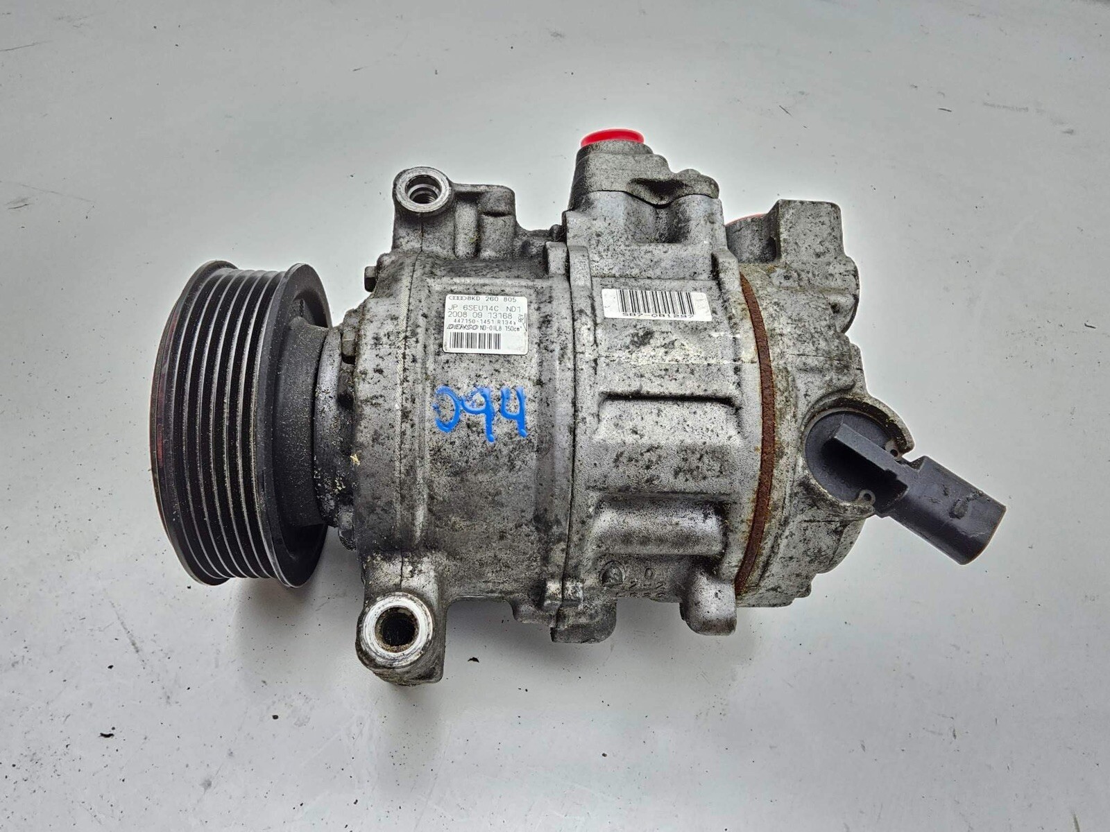 2009 2010 2011 2012 AUDI A4 A5 Q5 B8 2.0 AC COMPRESSOR GENUINE OEM ...