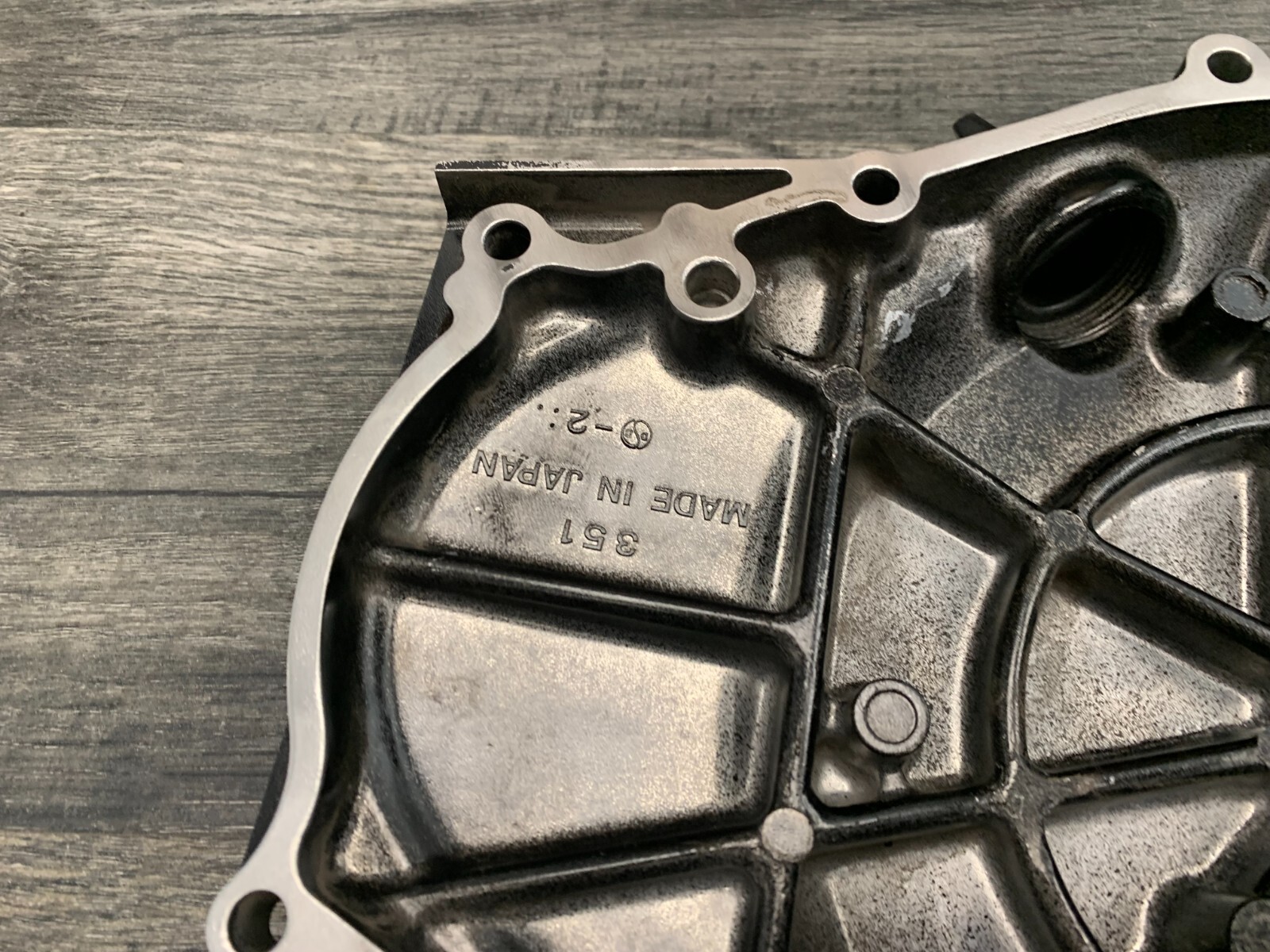 Kawasaki 1990-2009 EX500 500 Ninja OEM Right Motor Engine Clutch Cover ...