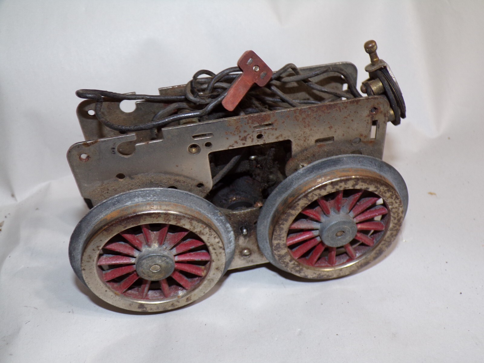 Lionel vintage orig. Standard Gauge super motor with hand reverse, runs ...