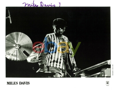 Miles Davis Signed 8x10 Autographed Photo reprint | eBay