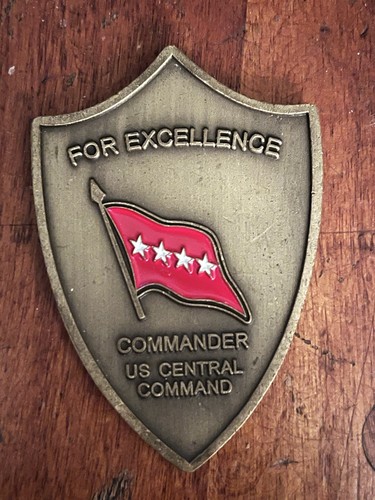 United States Commander US Central Command For Excellence Shield ...