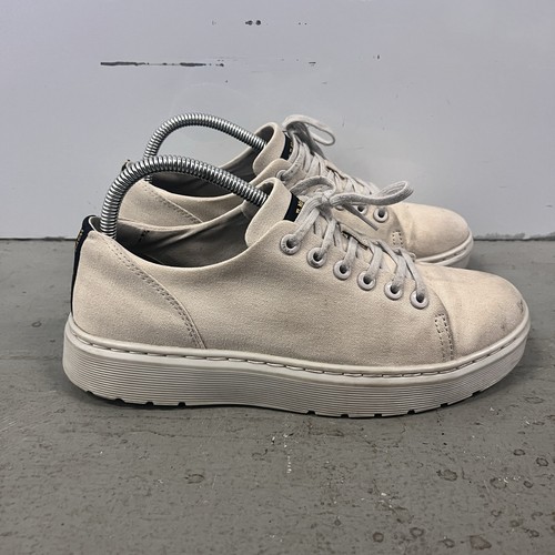 Dr. Martens Docs Canvas Low Top Dante Air Wair Cream Lace Up Size Men's ...