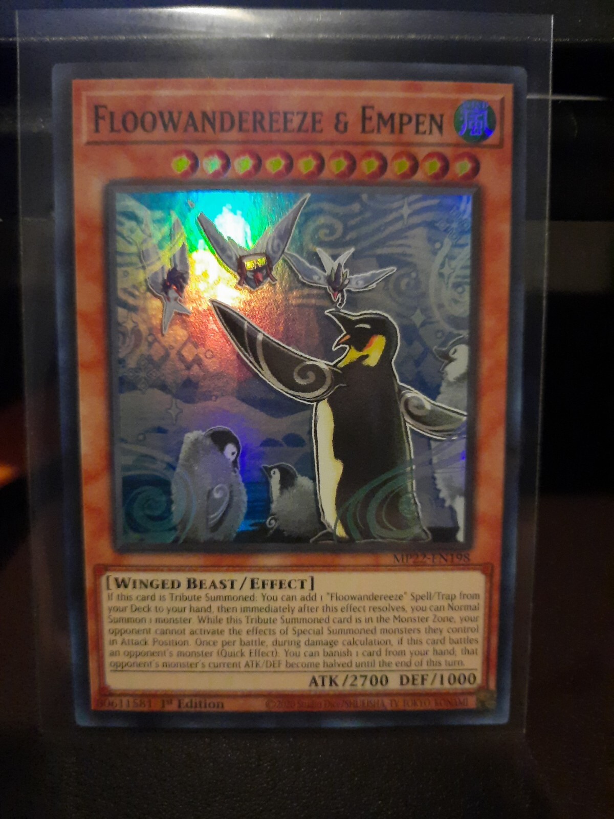 Yu-Gi-Oh! TCG Floowandereeze & Empen 2022 Tin of the Pharaohs Gods MP22 ...