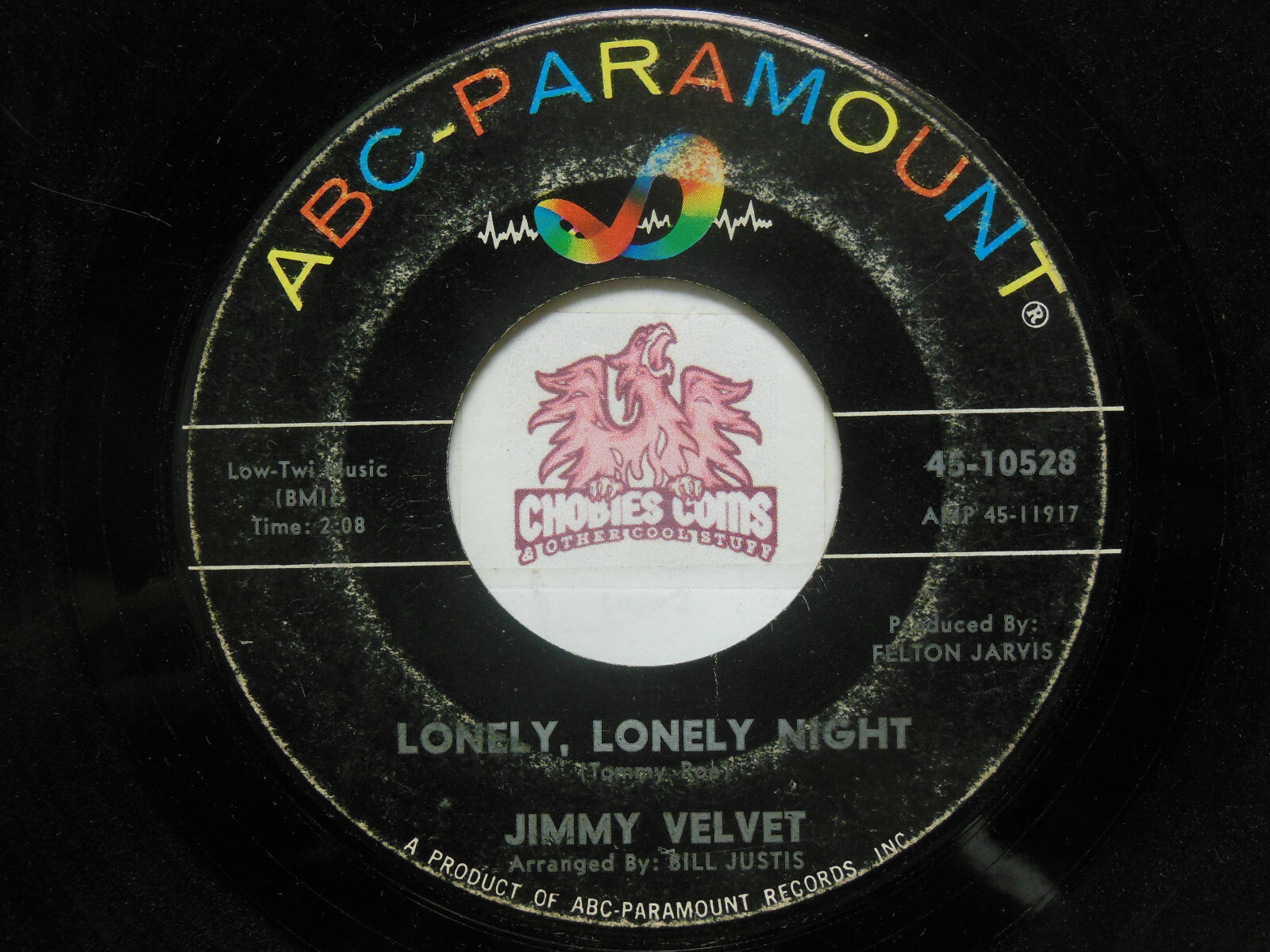 Jimmy Velvet: To The Aisle / Lonely Lonely Night, 45 RPM G+ (V0) | eBay