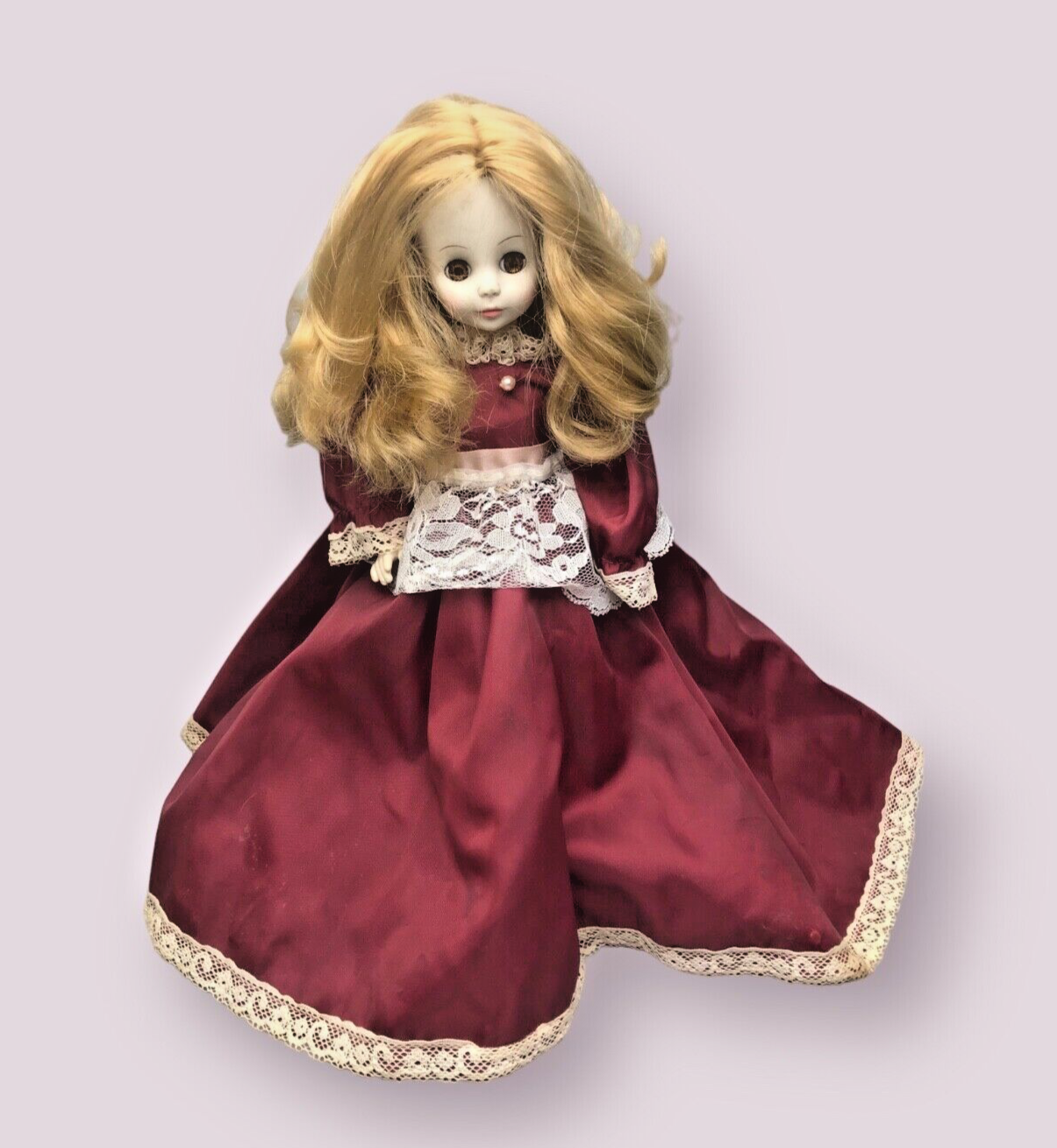 1970 Horseman 14" Doll Vinyl Blonde Rooted Hair # 14 Sleep Eyes Posable ...