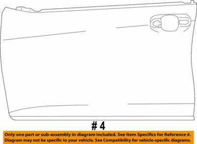 67112-06160 Toyota Panel, front door, outer lh 6711206160, New Genuine ...