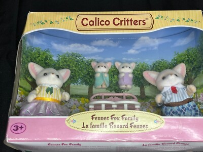 Calico Critters Fennec Fox Family | eBay