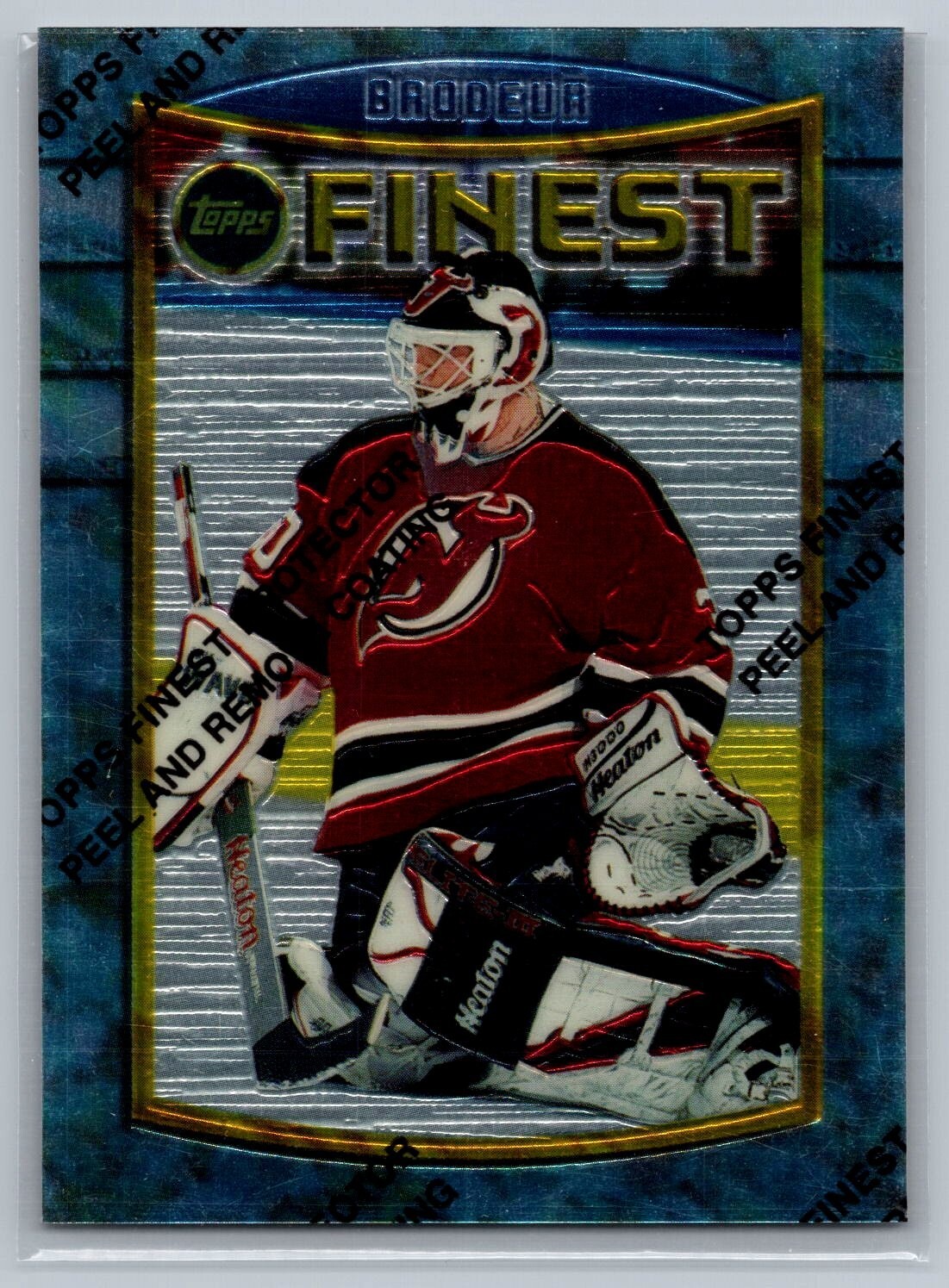 1994-95 Topps Finest #71 Martin Brodeur - HOF NM-MT *TEXCARDS* | eBay