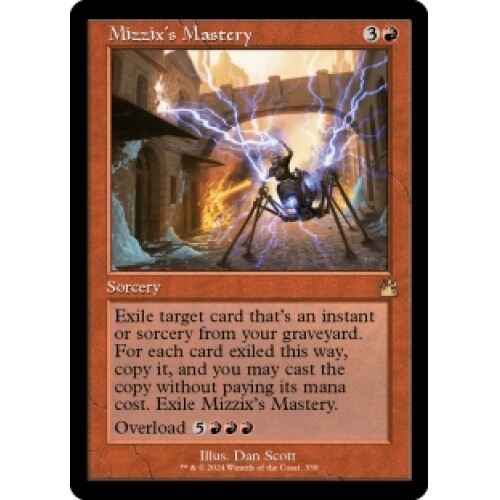 MIZZIX'S MASTERY (RETRO FRAME) X4 Ravnica Remastered Magic MTG MINT ...