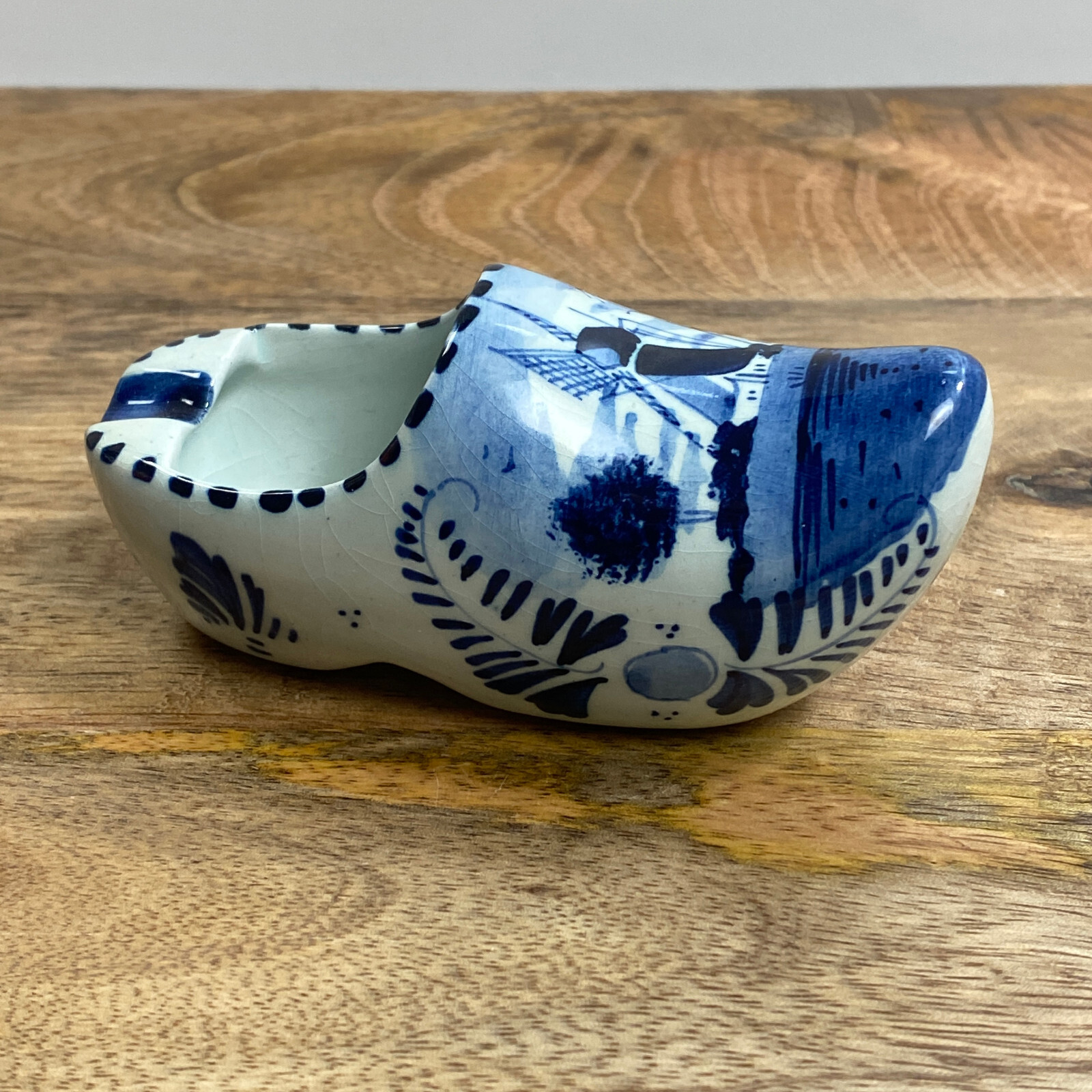 Delft Blue Dutch Clog Shoe Ceramic Pottery Holland Ashtray | eBay