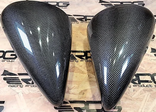 WRC World Rally Carbon Fiber Mirrors For: Subaru Impreza GC8 GF8 WRX ...