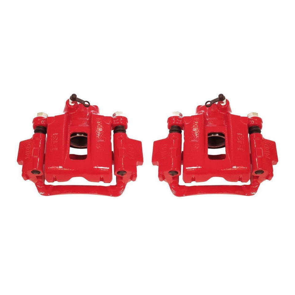 PowerStop S2726 Red Powder Coated Calipers | eBay
