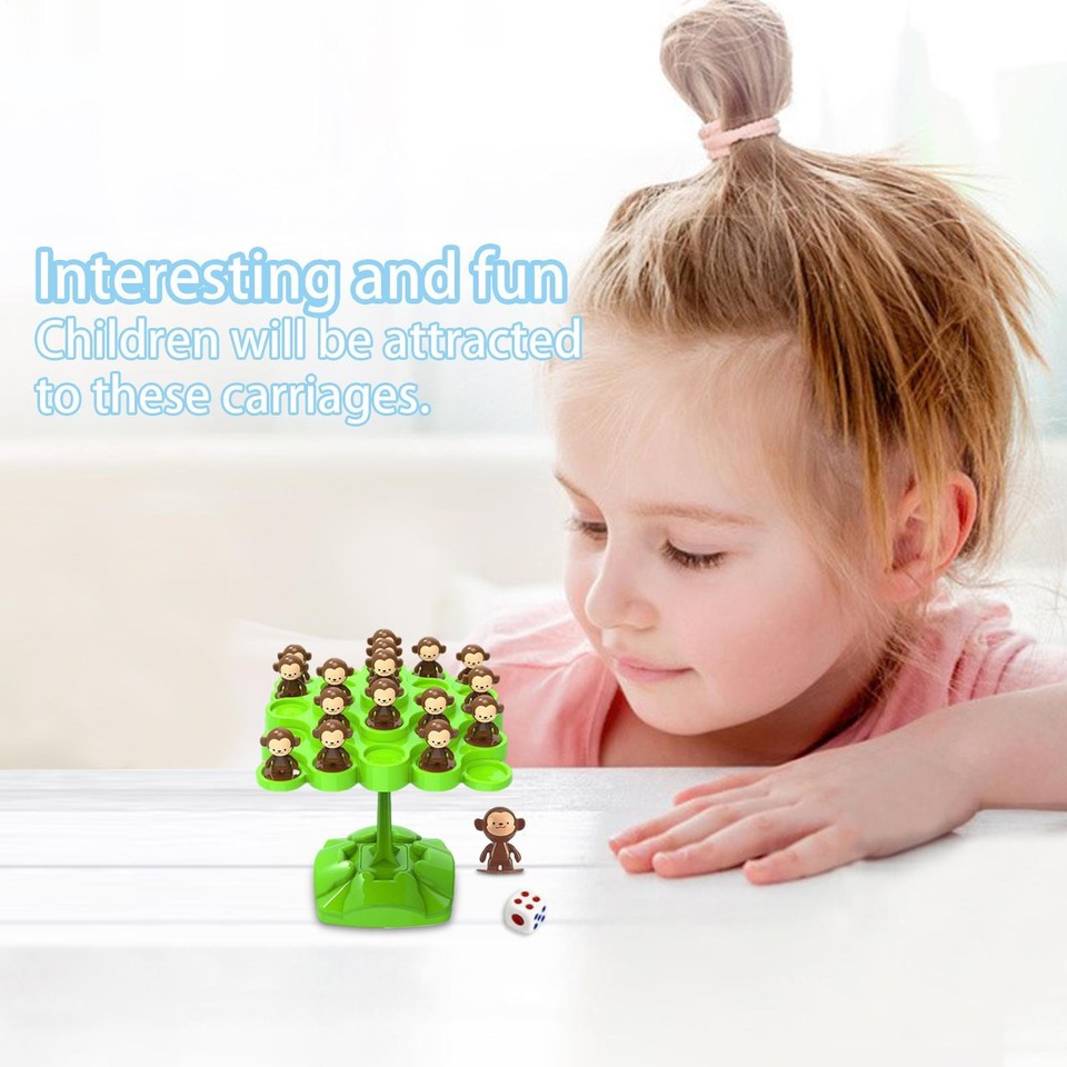 Balancing Monkey Toy Monkey Balancing Tree Educational Toy For Kids ...