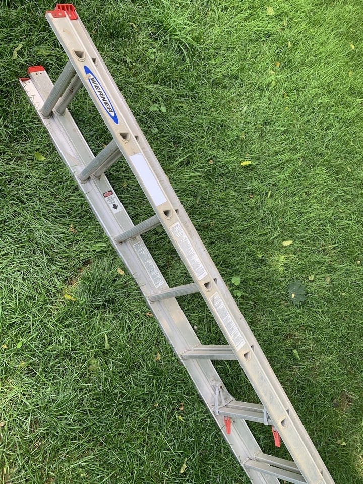 Werner Brand 16 Feet Extension ladder. in Great Condition | eBay