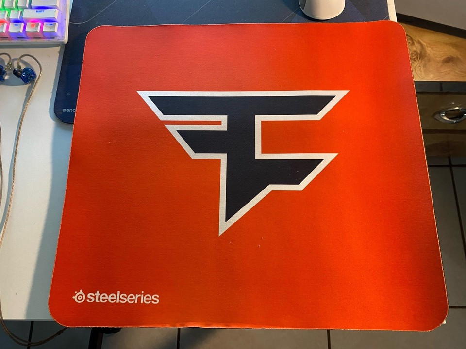 Steel Series Qck Faze Clan- Limited Edition Gaming Mousepad- | eBay
