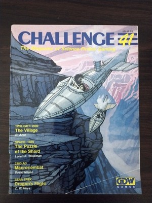 Challenge Magazine #41 1989 GDW MegaTraveller Space 1889 2300AD Star ...