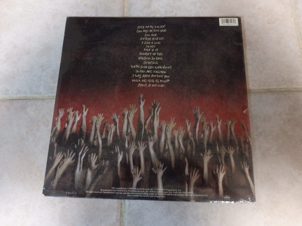 Kiss Smashes Thrashes and Hits Vinyl Record LP Sealed with Hype Sticker ...