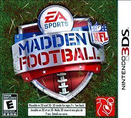 Madden NFL Football (Nintendo 3DS, 2011) for sale online | eBay