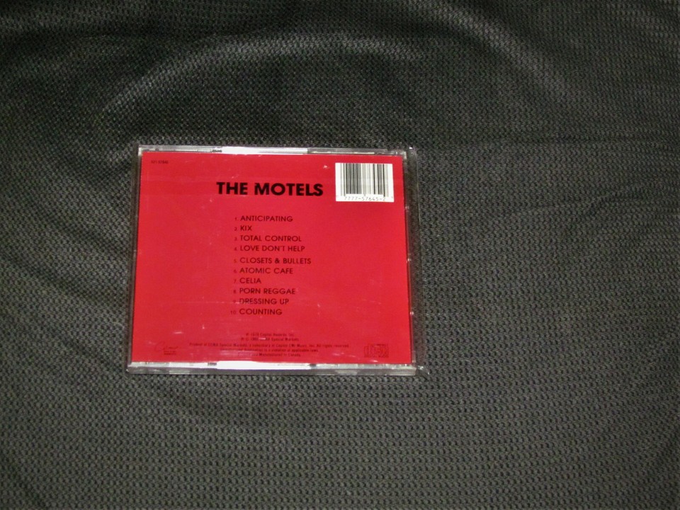The Motels by The Motels 1992 Capitol/Cema CD Martha Davis OOP ...