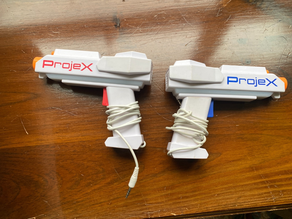 Collect Projex Image Projecting Arcade Game Replacement Guns Set Blue ...