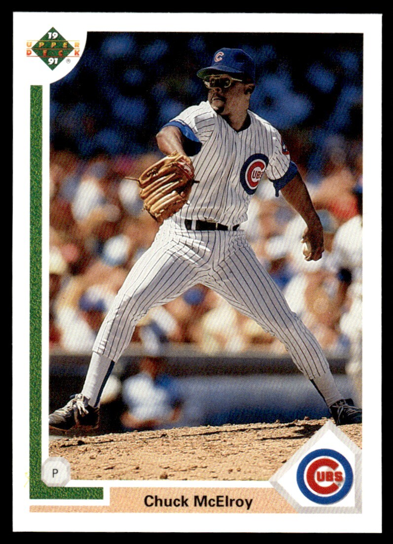 1991 Upper Deck Final Edition Chuck McElroy Chicago Cubs #29F | eBay