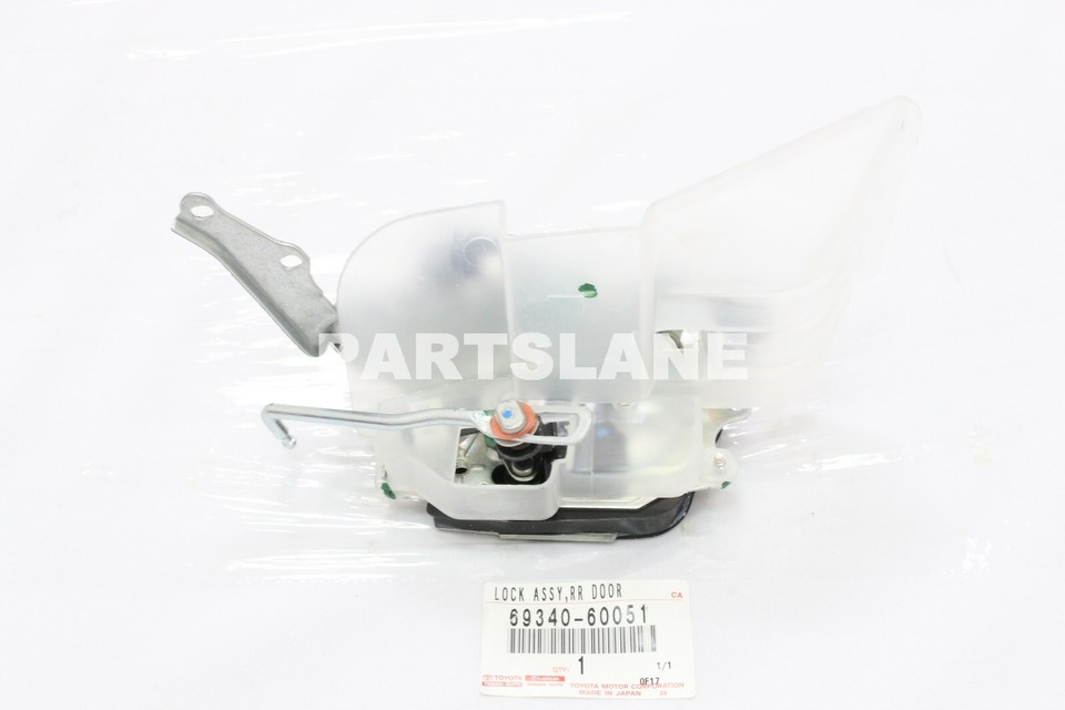 69340-60051 Toyota OEM Genuine LOCK ASSY, REAR DOOR, LH | eBay
