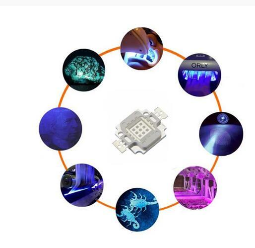 5W High Power Ultra Violet UV 365NM 385nm 395NM 400nm 410nm 420NM LED ...