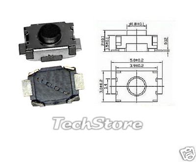 5 Micro Pulsanti PCB SMD 3x3.9x2 mm Tactile Push Button Switch P23 | eBay