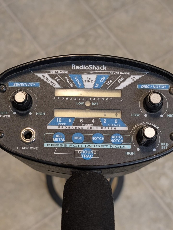 Radio Shack “Discovery 3000” 4 Mode Discriminator (Adult) Metal ...