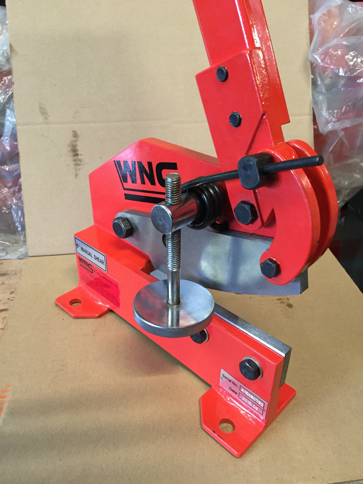 WNS Metal Lever Cropper Cutter Shear Guillotine 150mm 6" Blade | eBay UK