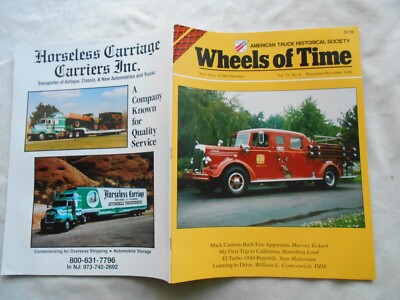WHEELS OF TIME Magazine-NOVEMBER,2000 | eBay